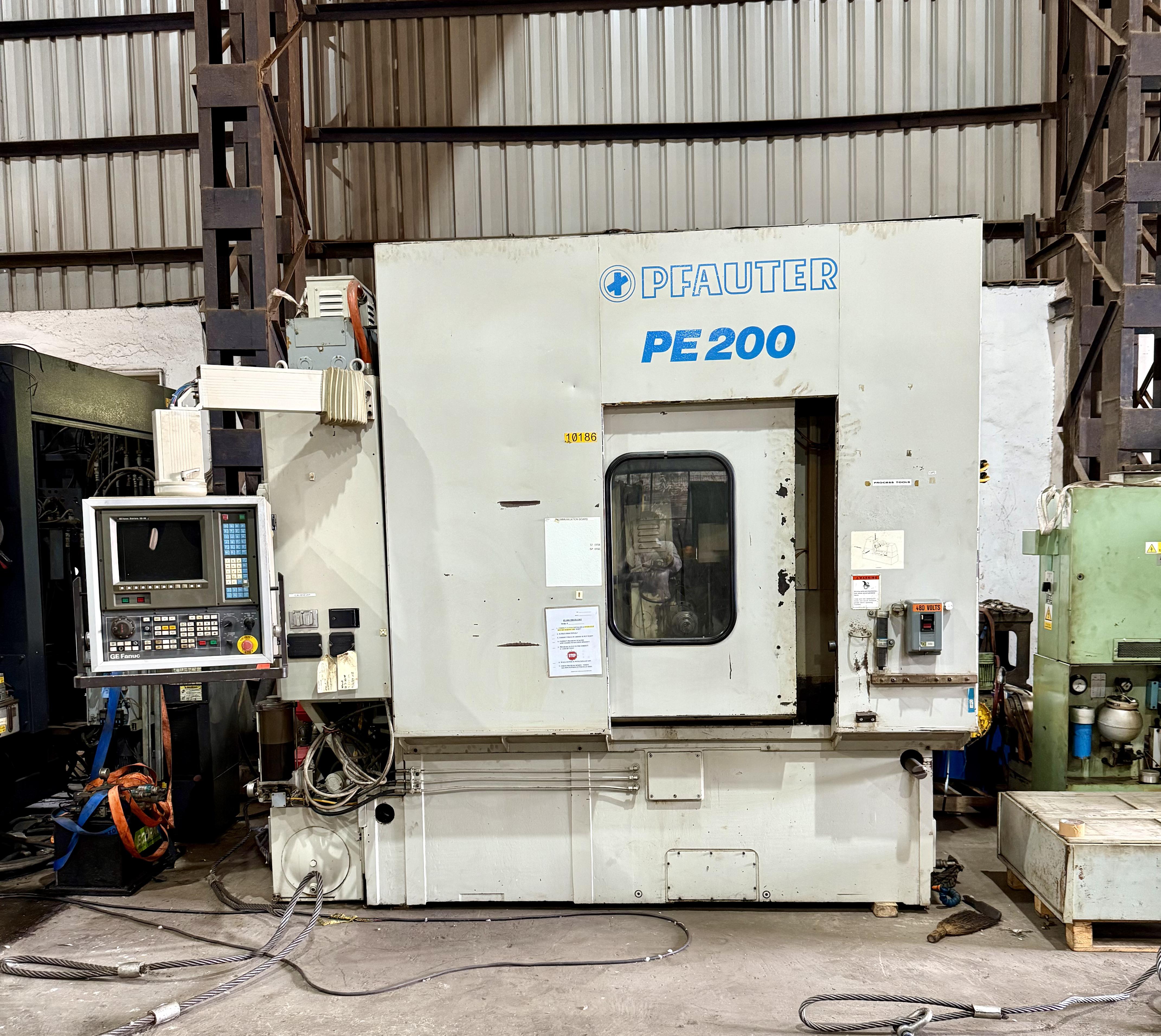 Used Gleason Pfauter PE200 CNC Gear Hobbing, 6 Axis, Diameter:200mm...