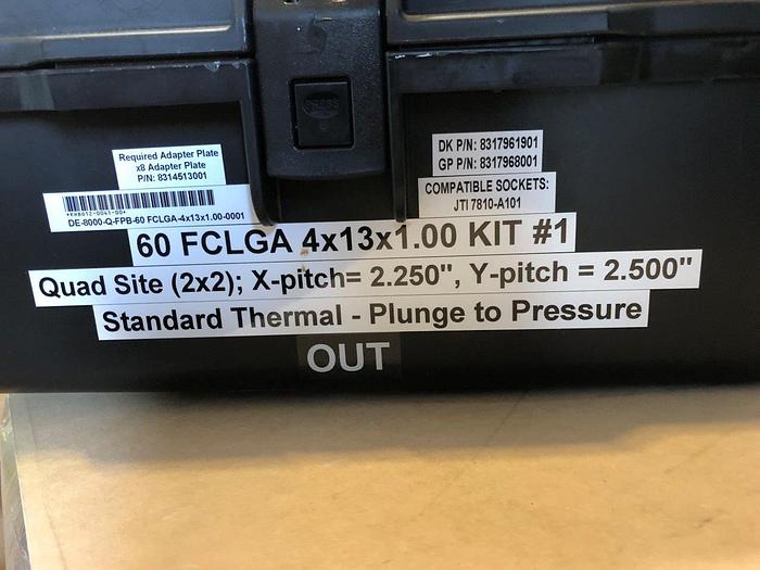 Used DELTA EDGE DE8000 - Q-FPB - 60 FCLGA - 4x13x1.00 Test Handler ...