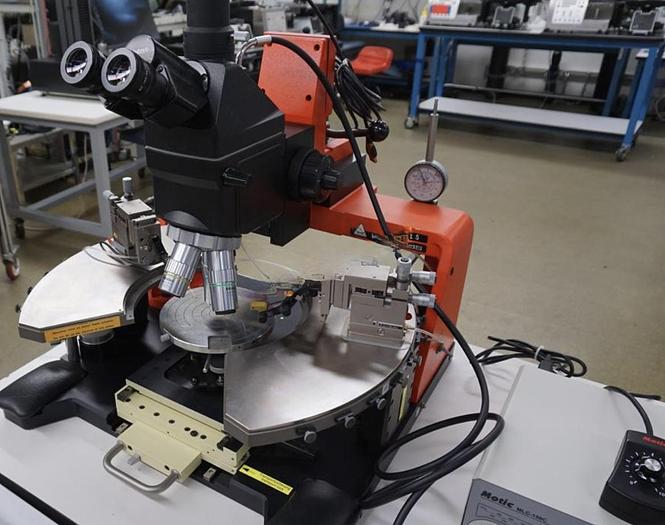 Used Suss PM5 manual prober with Mitutoyo FS60 microscope and (2) P...