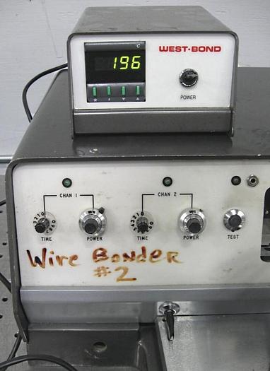 Used West-Bond 7700A Ultrasonic Ball & Wedge Wire Bonder (refur...