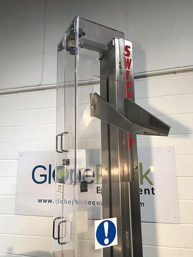 Used Sold Swiftpack Swiftlift Tablet Elevator at GlobePack Equipment