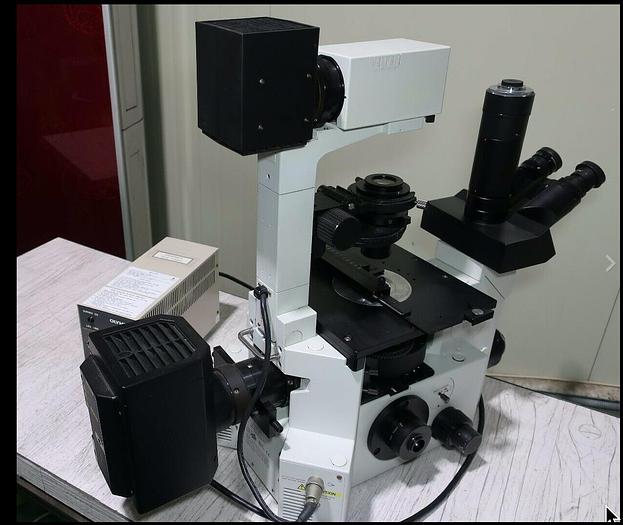 Used Olympus IX70 Inverted contrast Fluorescence Microscope for S...