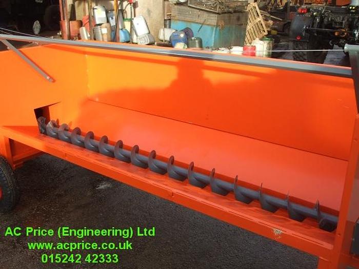 New SELF FEEDING AUGER TROUGH COMPLETE WITH BLOWER 3 PHASE POWERED for ...