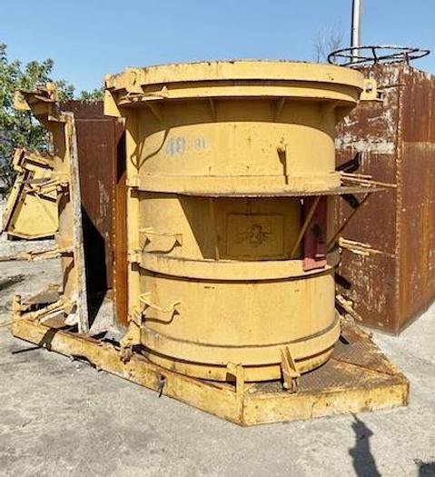 Used precast concrete manhole forms