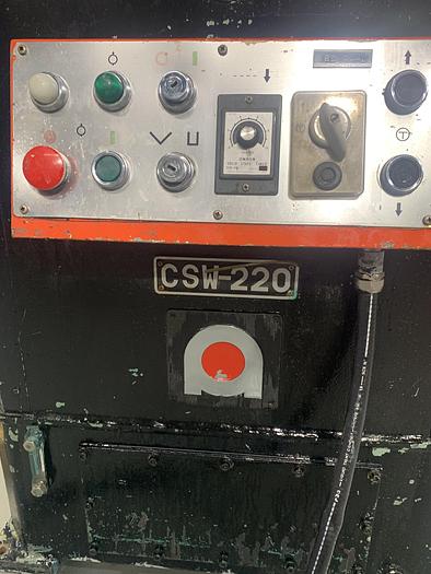 Used AMADA CSW220 2 station hydraulic 3.2mm Corner notching machine for Sale in Blackburn, Unite...