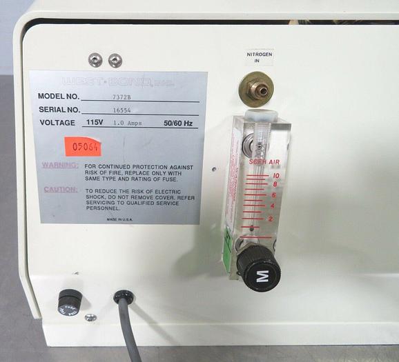 Used West-Bond 7372B Convertible Epoxy 7200B / Eutectic 7316B Die B...