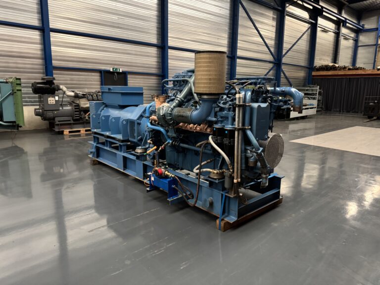 Used 2001 MTU 16V2000 / A. VAN KAICK DIESEL GEN. SET – 900 KVA for ...