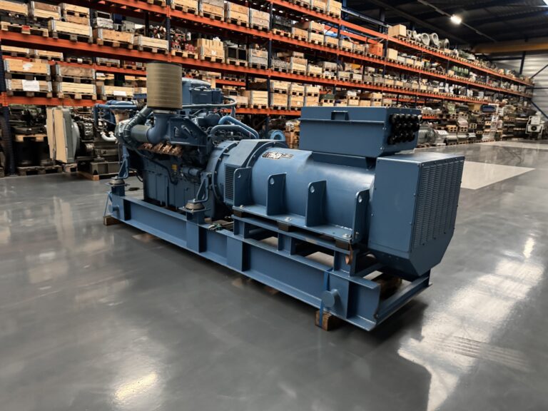 Used 2001 MTU 16V2000 / A. VAN KAICK DIESEL GEN. SET – 900 KVA for ...