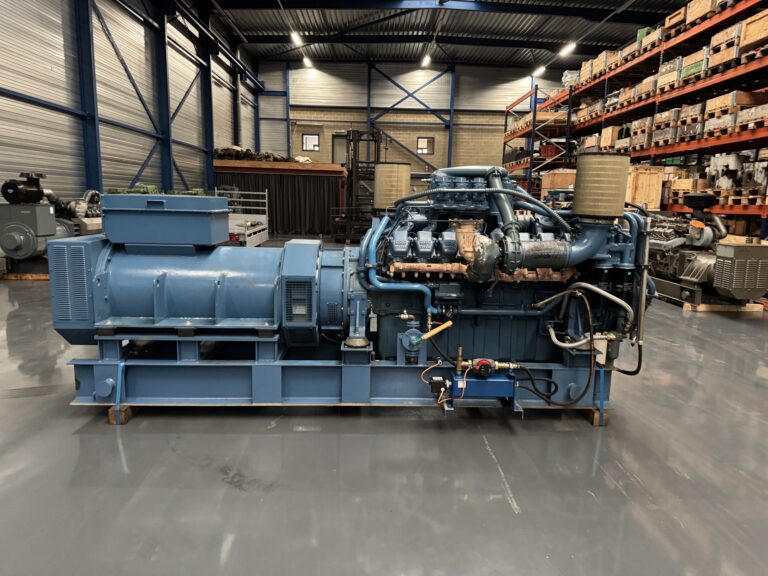 Used 2001 MTU 16V2000 / A. VAN KAICK DIESEL GEN. SET – 900 KVA for ...