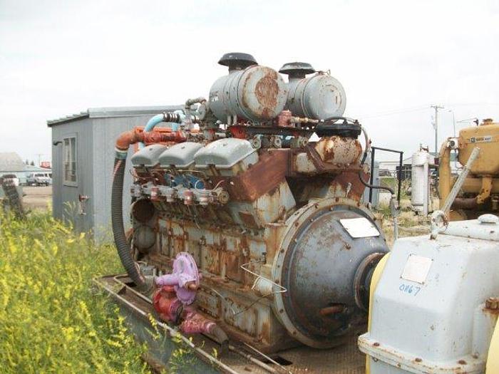 Used Waukesha L 3711 Natural Gas Engine For Sale At Chad Equipment Ltd