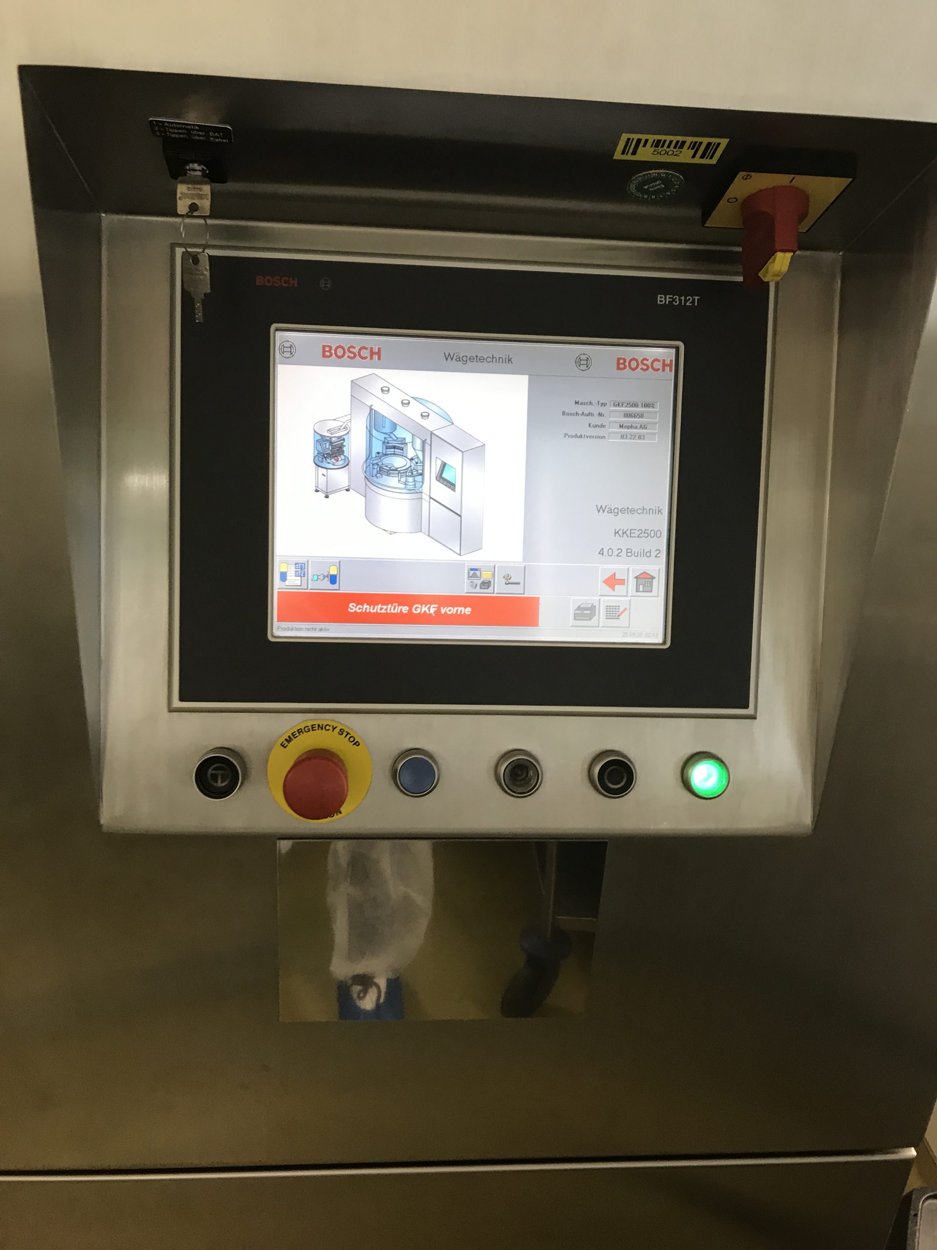 Used Sold BOSCH – Capsule Filler – GKF 2500 at MLTC-Europe