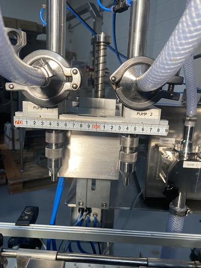 Used Sold Excel Acu-Fill Digital Liquid Filler at GlobePack Equipment