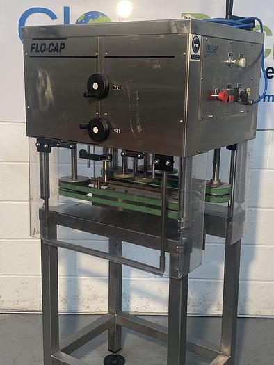 Used Sold Flo-Cap Packaging Systems Cap Tightener at GlobePack Equipment