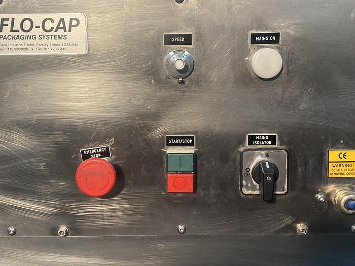 Used Sold Flo-Cap Packaging Systems Cap Tightener at GlobePack Equipment