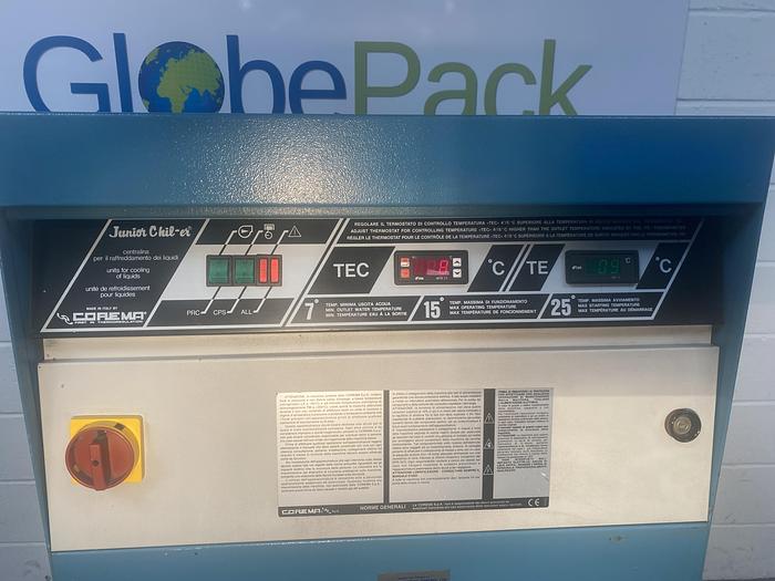Used Sold Corema Junior Chiller at GlobePack Equipment