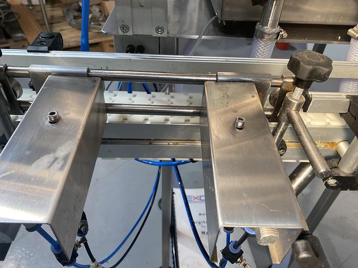 Used Sold Excel Acu-Fill Digital Liquid Filler at GlobePack Equipment