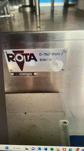 Used Sold Rota RE100 Vial & Ampoule Labeller at GlobePack Equipment