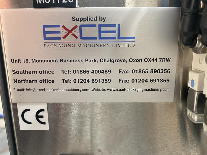 Used Sold Excel Acu-Fill Digital Liquid Filler at GlobePack Equipment