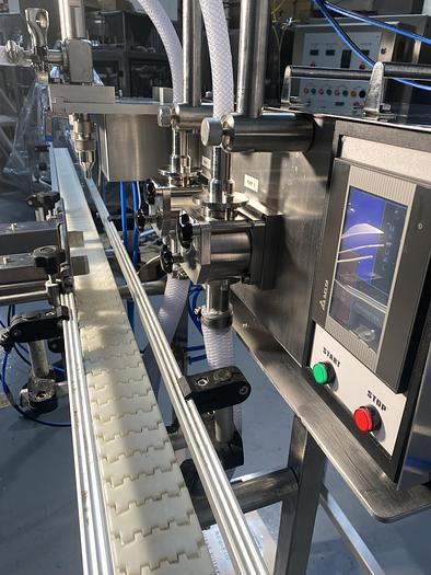 Used Sold Excel Acu-Fill Digital Liquid Filler at GlobePack Equipment