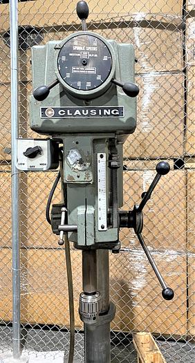Used Clausing 20” Floor Drill Press, 150-2000 RPM Vari-Speed Model 2277 ...