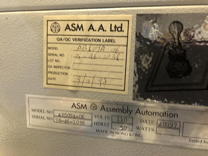 Used ASM AB 509A x3 AB 530 x3 AD 809 x1 AD 820 ...