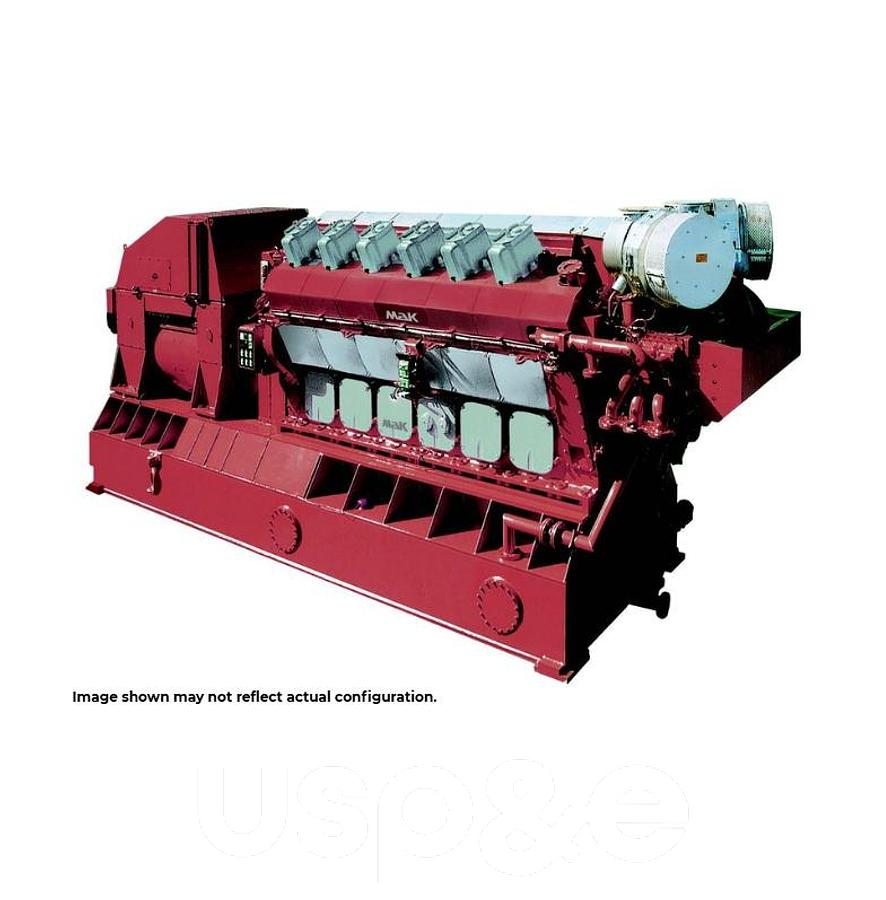 Caterpillar MAK 12M32 Dual Fuel Generator Set | 5.5 MW | New
