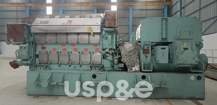 New 1.9 MW 2011 New Wartsila 6L26D Diesel Generator Sets for Sale in Asia