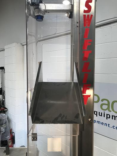 Used Sold Swiftpack Swiftlift Tablet Elevator at GlobePack Equipment