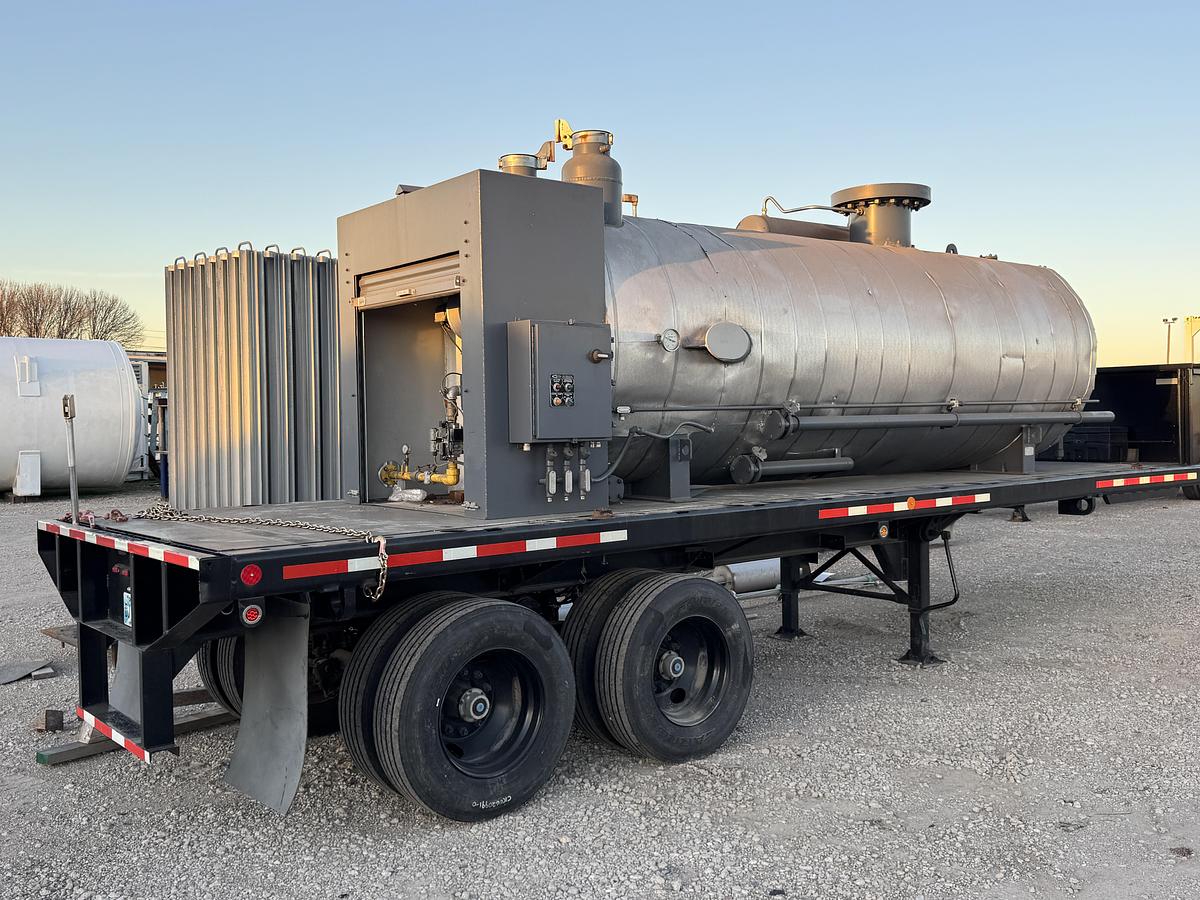 Refurbished Mobile Vaporizer 150 MCFH 450 PSIG Gas Fired Water bath...