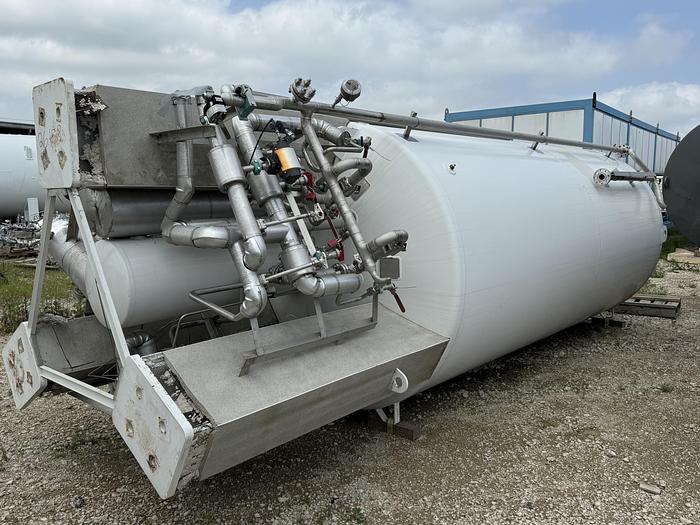 Used 3,000 Gallon LNG Storage Tank with Vaporizor - Cryogenic Tank ...