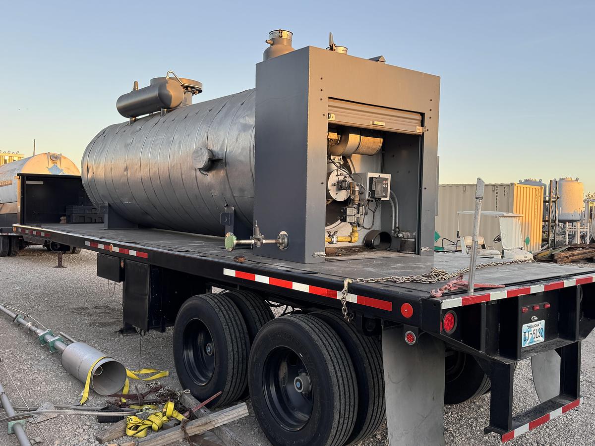 Refurbished Mobile Vaporizer 150 MCFH 450 PSIG Gas Fired Water bath...