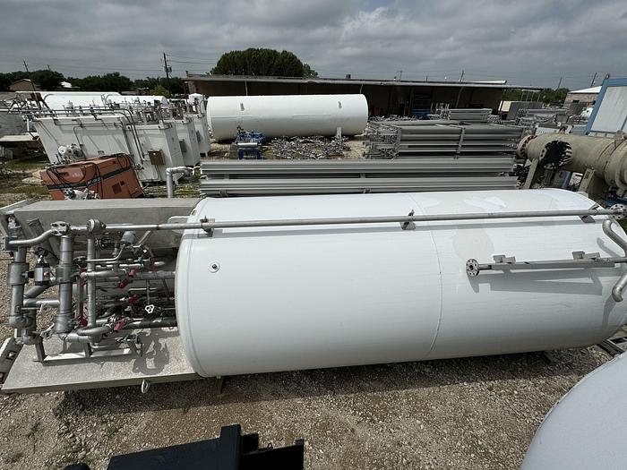 Used 3,000 Gallon LNG Storage Tank with Vaporizor - Cryogenic Tank ...