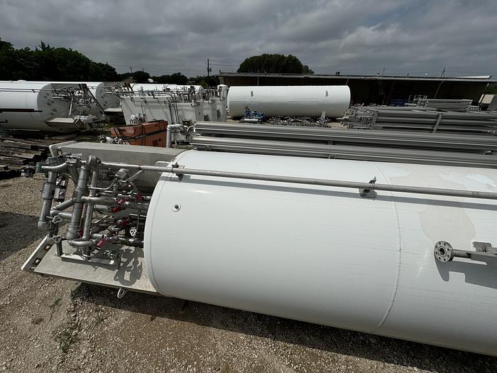Used 3,000 Gallon LNG Storage Tank with Vaporizor - Cryogenic Tank ...