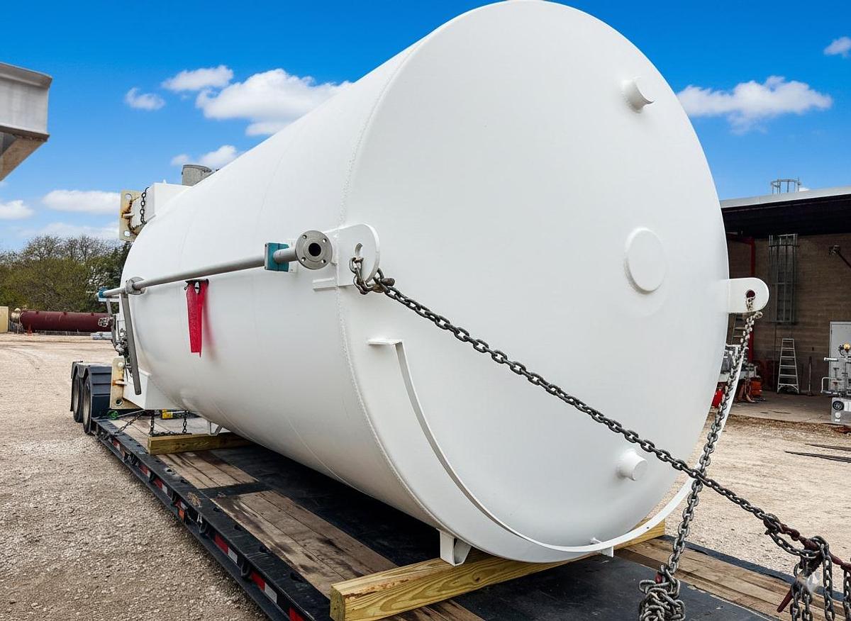 Used CVA-6K-250-VT, 6,000 Gallon / 250 PSI Cryogenic Vessel Alterna...