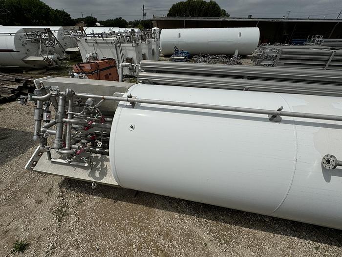 Used 3,000 Gallon LNG Storage Tank with Vaporizor - Cryogenic Tank ...