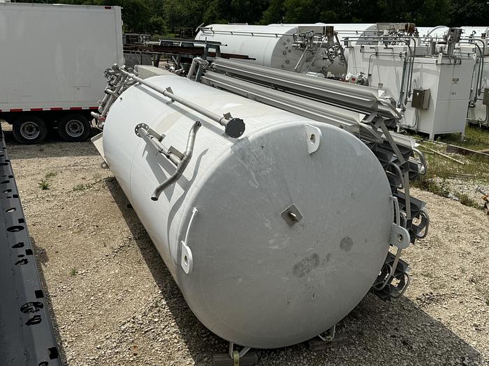 Used 3,000 Gallon LNG Storage Tank with Vaporizor - Cryogenic Tank ...