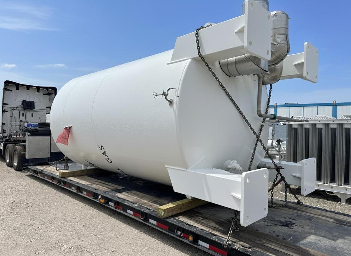 Used CVA-6K-250-VT, 6,000 Gallon / 250 PSI Cryogenic Vessel Alterna...