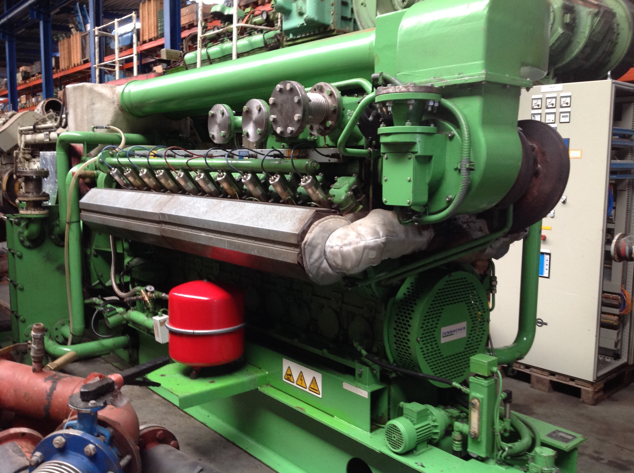 Used 1999 JENBACHER 320GS GAS GEN.SET for Sale at VIMO Trading Co.