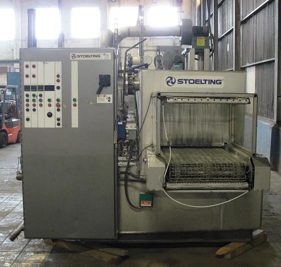 Used Sold Stoelting 28" x 18" Stainless Steel 3-Stage Conveyor Belt ...