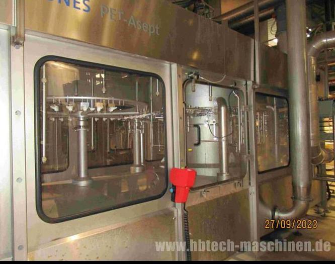 Gebraucht Aseptischer Krones Triblock (Rinser, Füller und Verschlie...