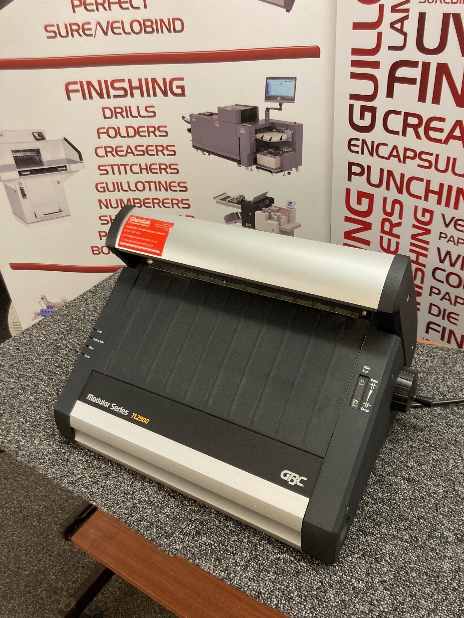 Refurbished Sold GBC TL2900 Wire Closer at Glendale Presentation Solutions