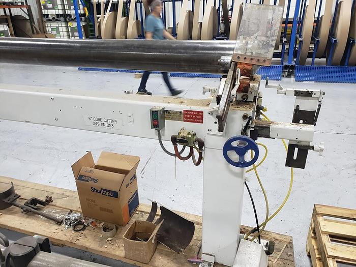 120" APPLETON CORE CUTTER MODEL S 10 10 A 6" DIAMETER COR...