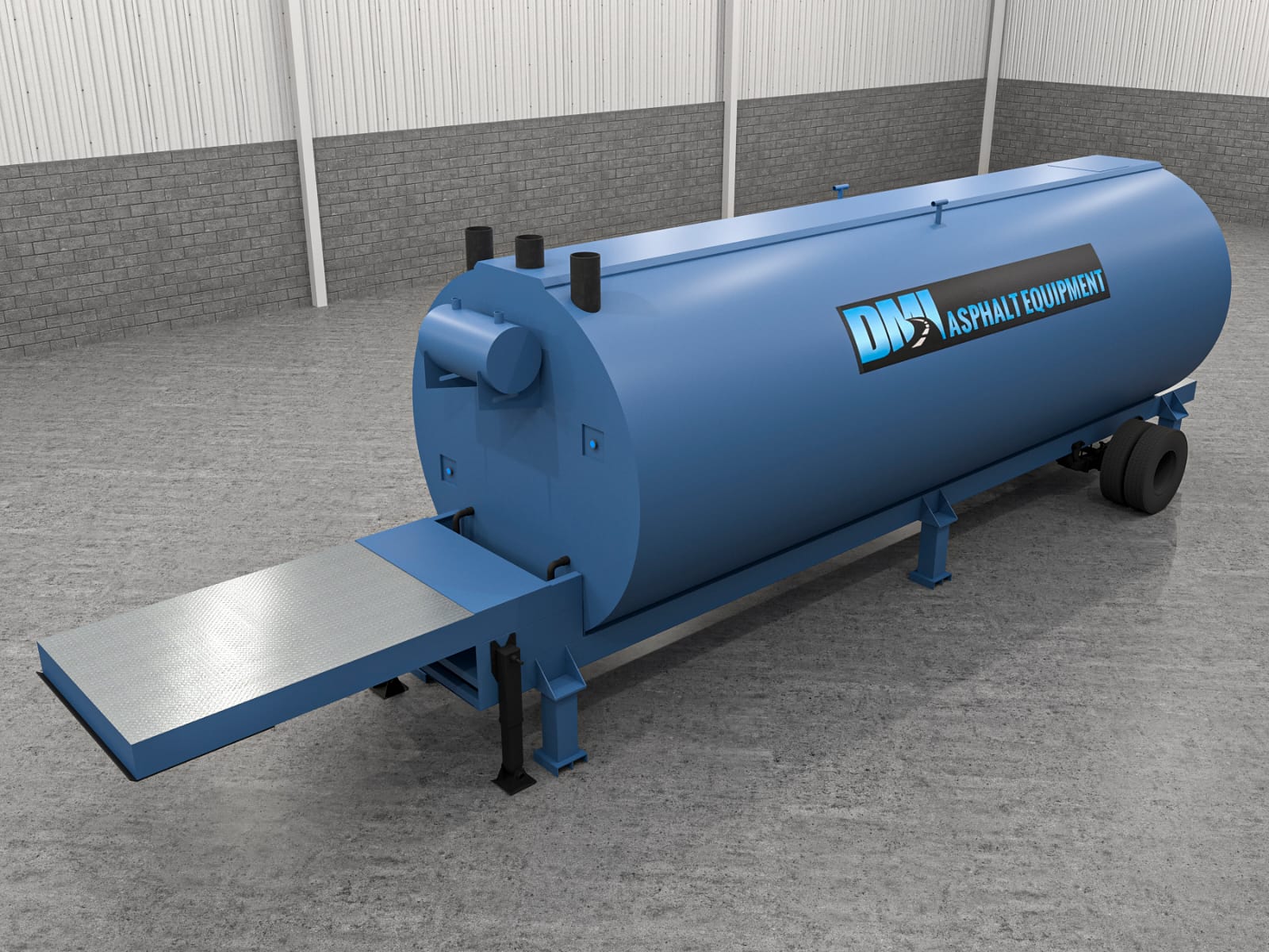 New Portable 60,000 liter Tank for Sale at DMI Asphalt Equipment