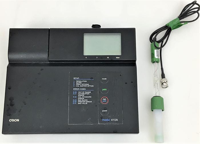 Used Orion 410A pH Meter with New pH Electrode for Sale at Chemistry RG ...