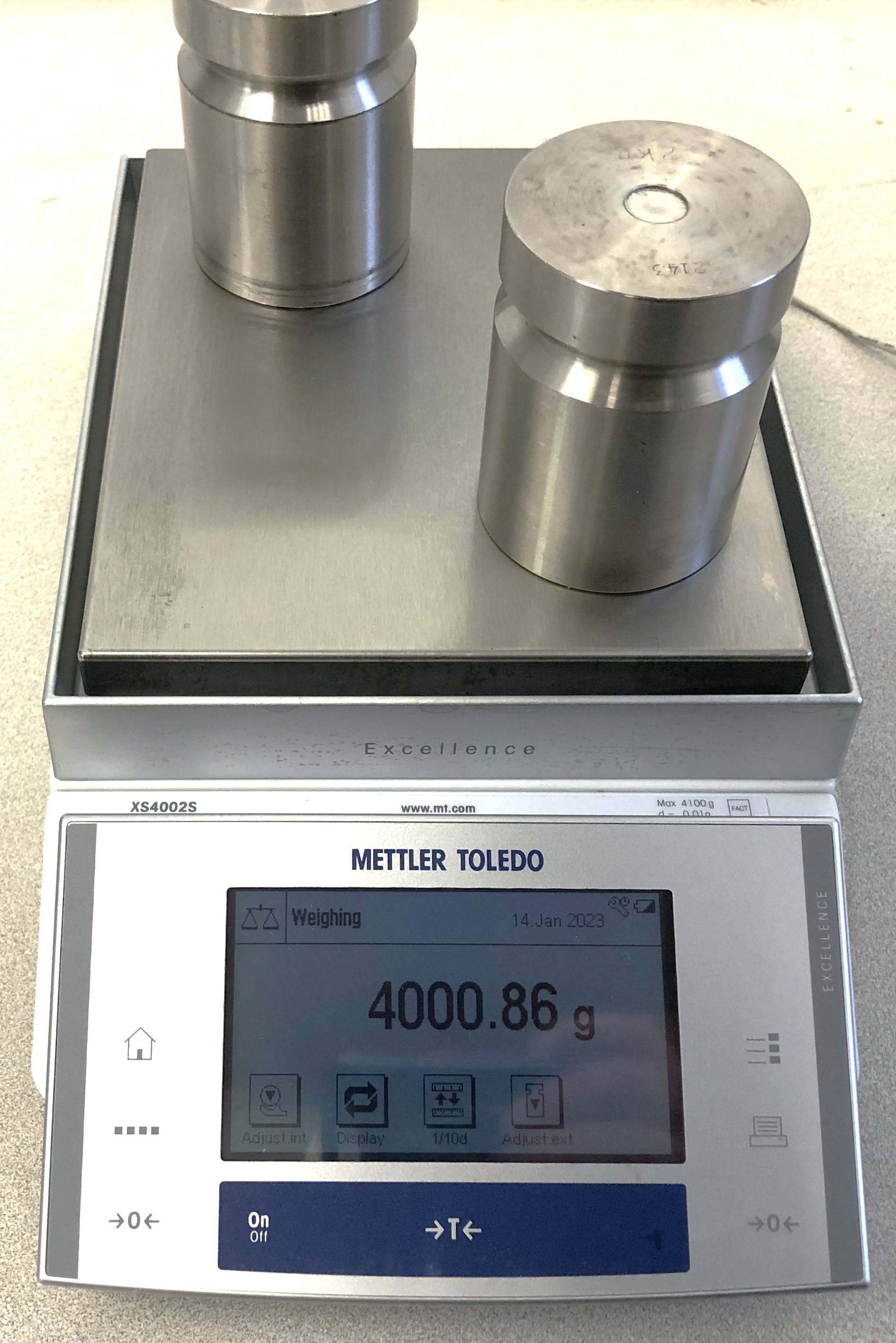 Used Mettler Toledo Excellence XS4002S FACT Top-Loading Balance (4100g ...