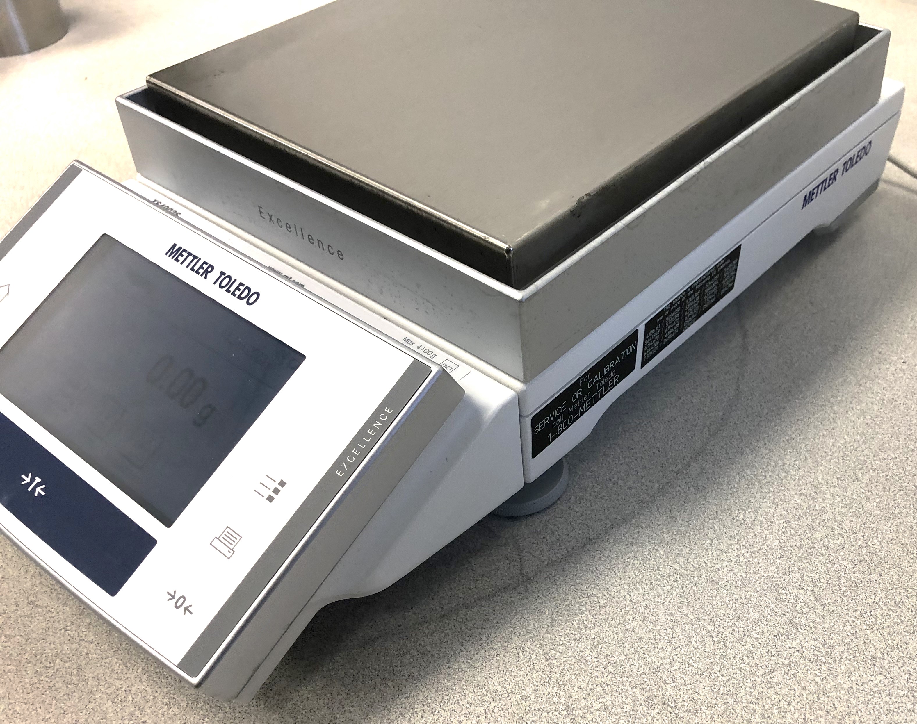 Used Mettler Toledo Excellence XS4002S FACT Top-Loading Balance (4100g ...