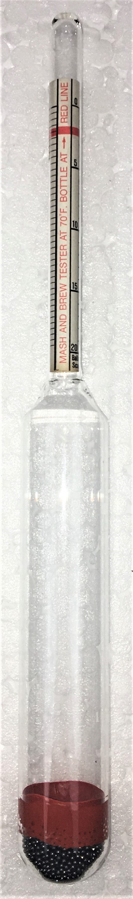 Battery Hydrometer Triple Scale Hydrometer For Home Brewing - Test ...