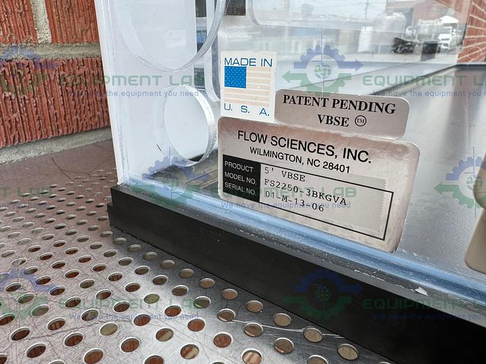 For parts or not working Flow Sciences FS2250- 3BKGVA 5 Ft VBSE V...