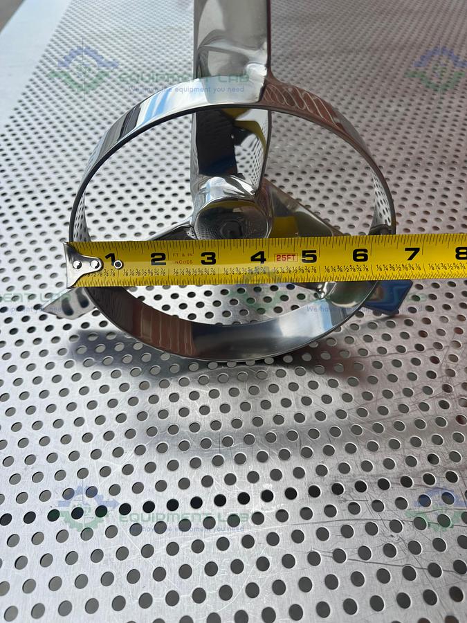 New SPX Stainless Steel Mixing Tank Impeller 65" x 10"