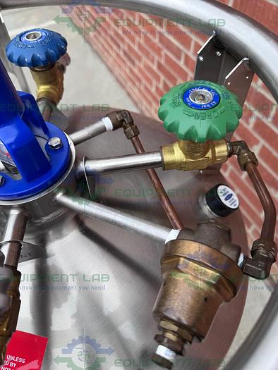 Used CHART MVE Dura-Cyl 180MP Liquid Nitrogen Cryogenic Storage Tan...
